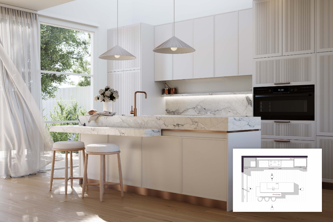 Timeless Ease Island Kitchen Design Kit — Anew Space