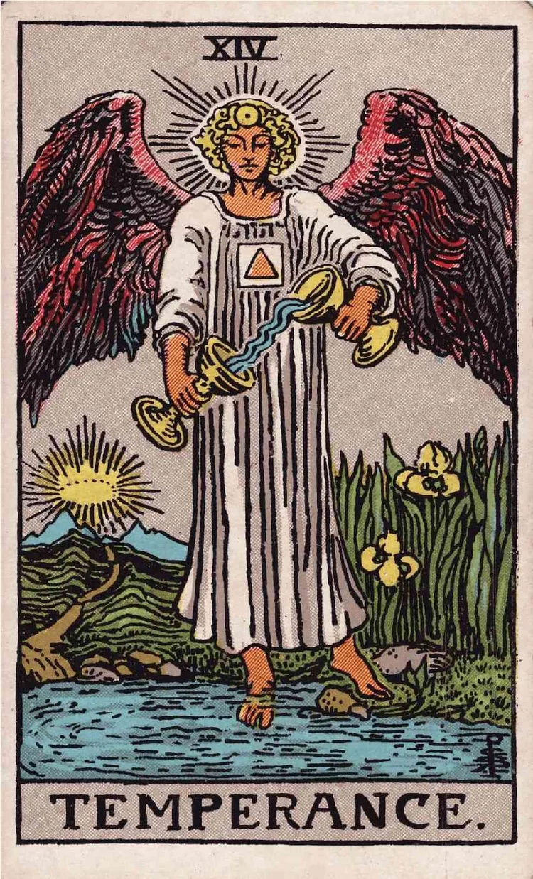 Temperance: Modern RWS Tarot Card Meanings