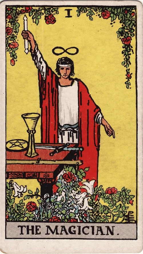 The Magician: Modern Rider Waite Smith Tarot Card Meanings
