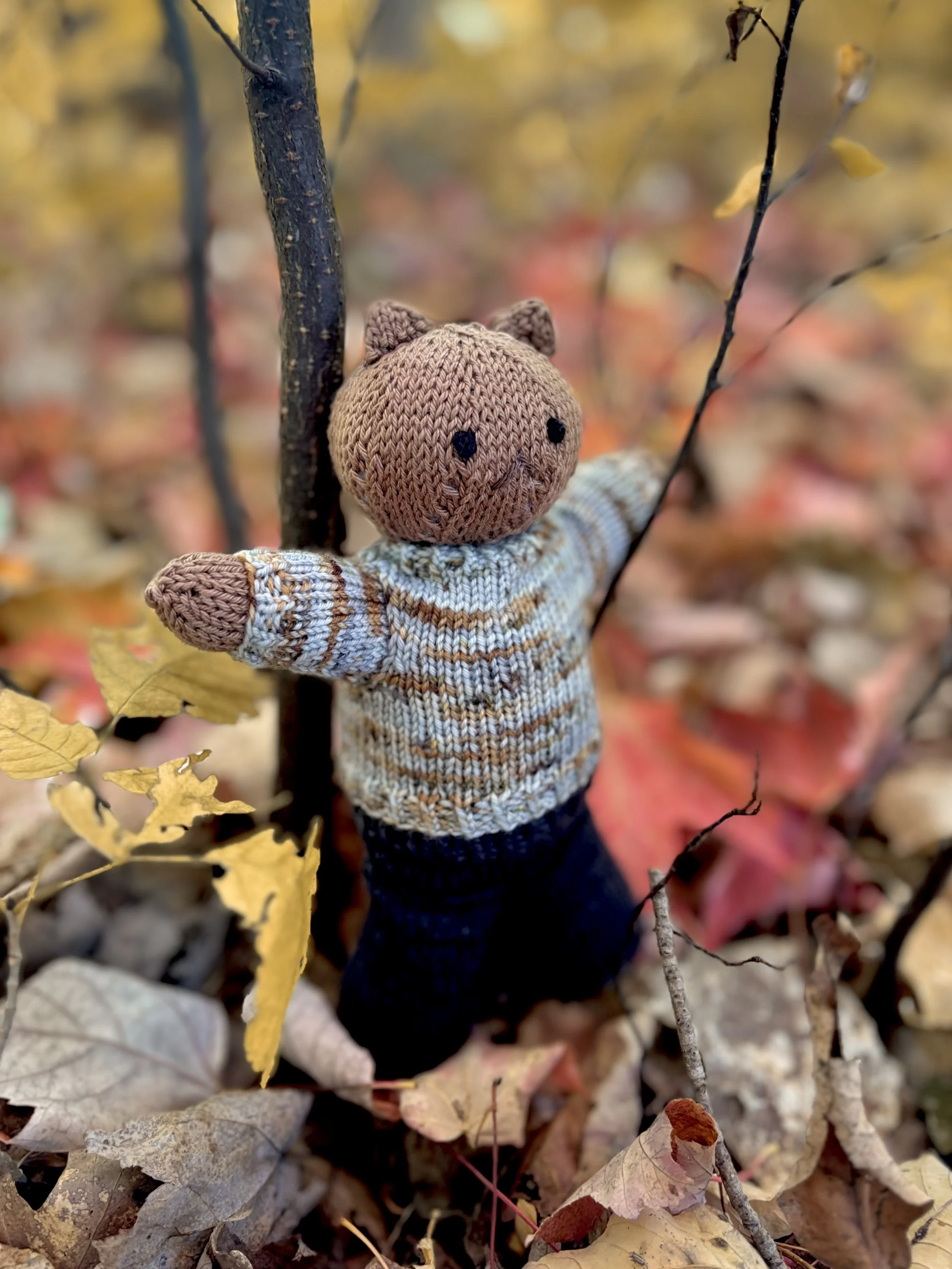 Plushie Knitting Pattern: Uszka Kitten — Classical Songbird Designs