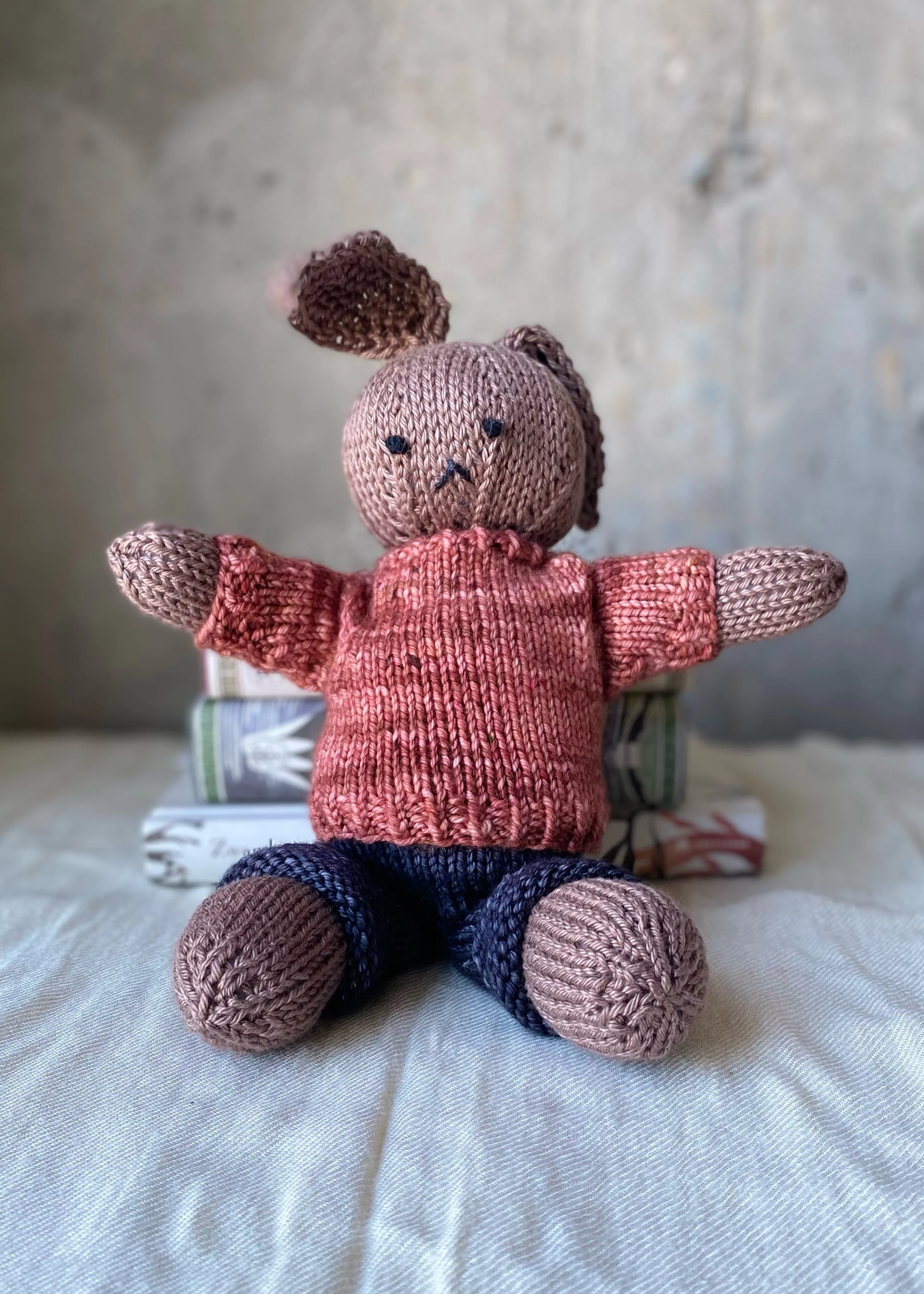 Stuffie Knitting Pattern: Dumpling Rabbit — Classical Songbird Designs