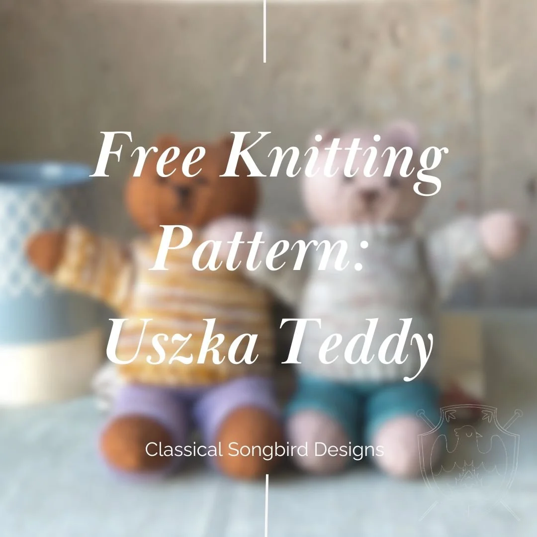 How to Start Knitting Stuffed Animals — Classical Songbird Designs