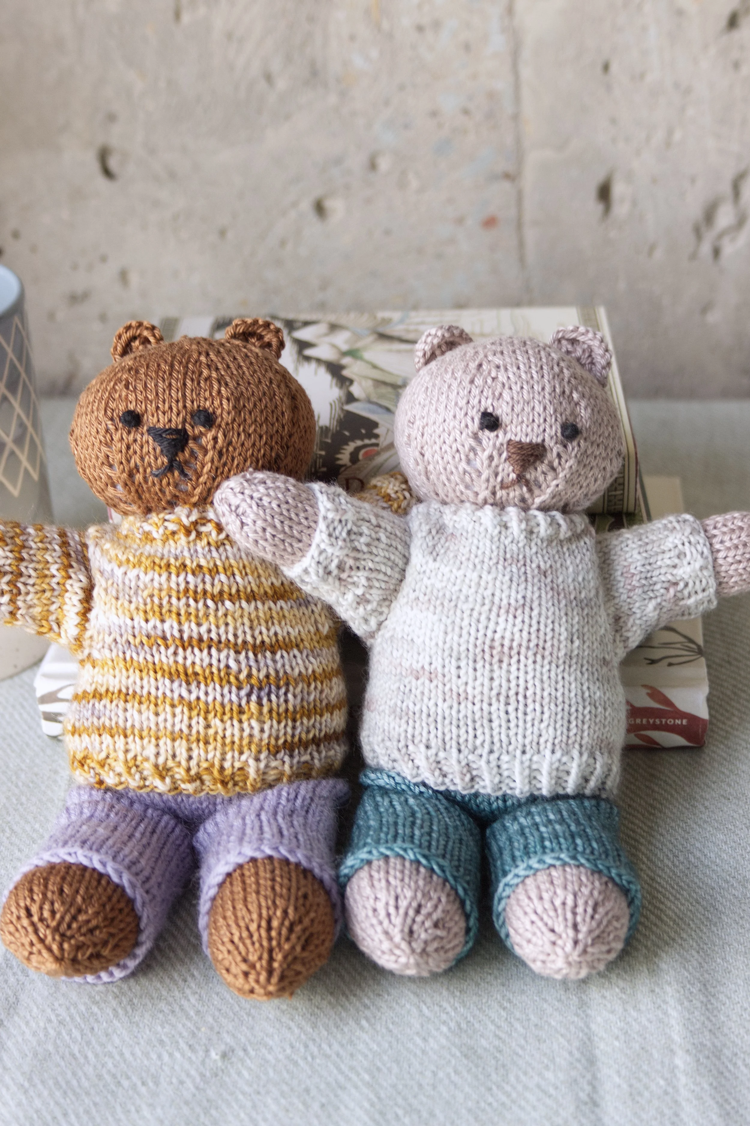 Knitting Pattern For Small Teddy Bear Free Knitting Pattern: Uszka