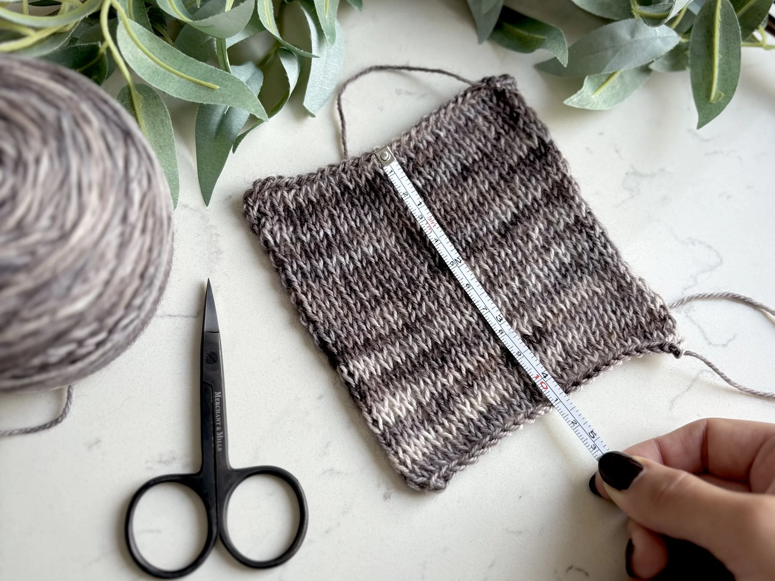 How to Knit a Gauge Swatch: A Knitting Tutorial — Classical Songbird ...