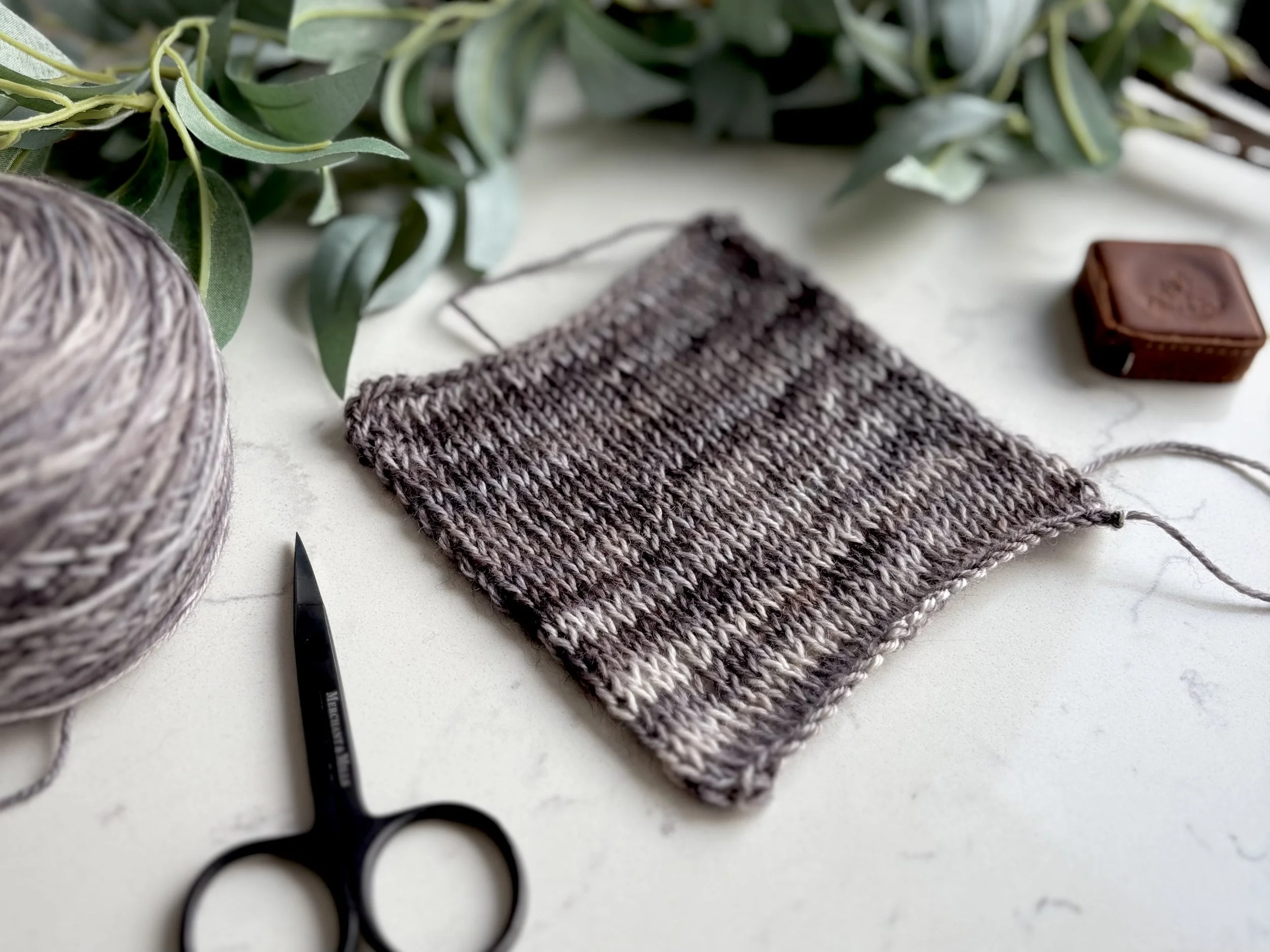 How to Knit a Gauge Swatch: A Knitting Tutorial — Classical Songbird ...