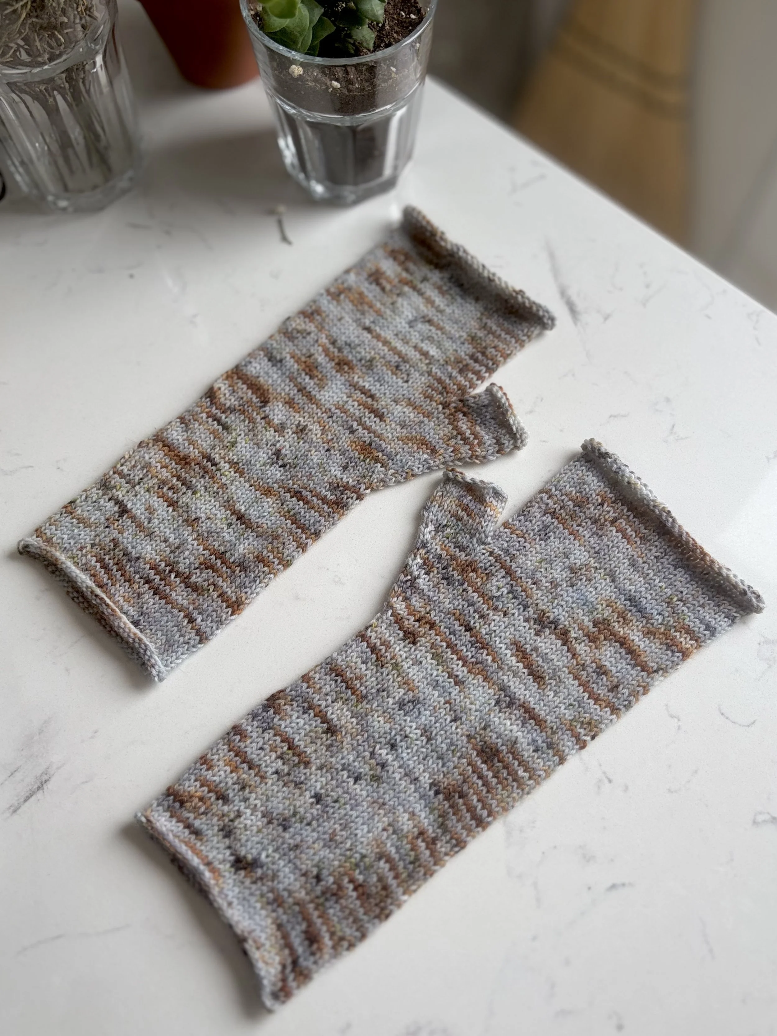 How to Block Knit Mittens and Fingerless Mitts — Classical Songbird Designs