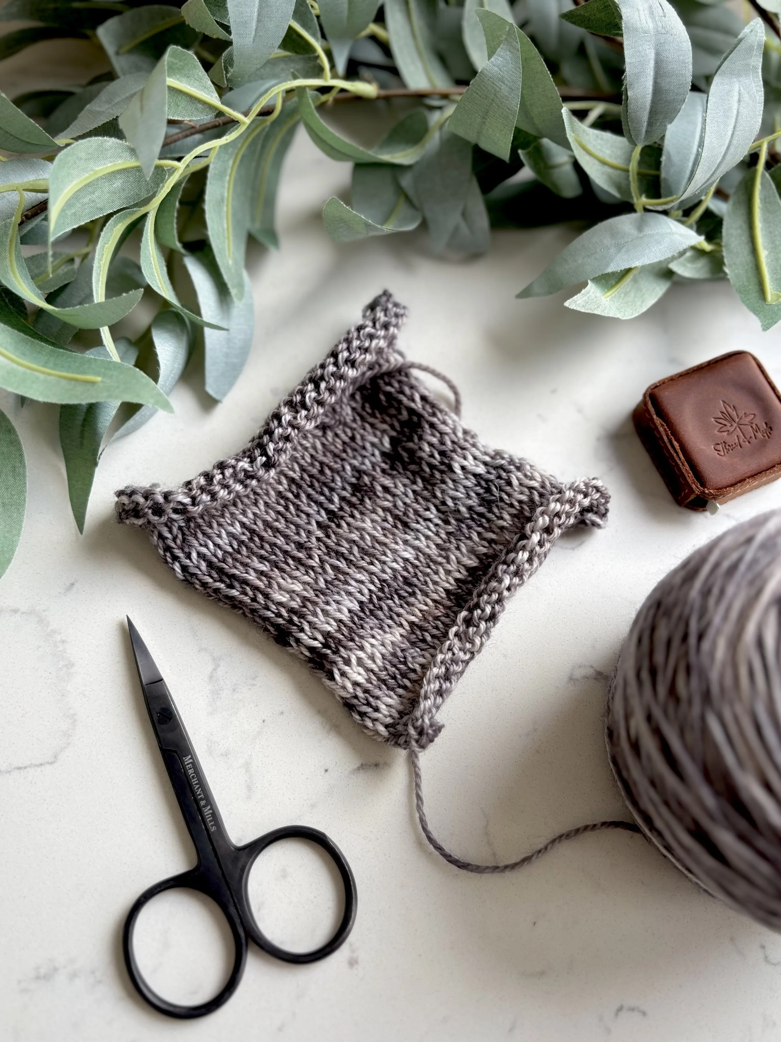 How to Knit a Gauge Swatch: A Knitting Tutorial — Classical Songbird ...