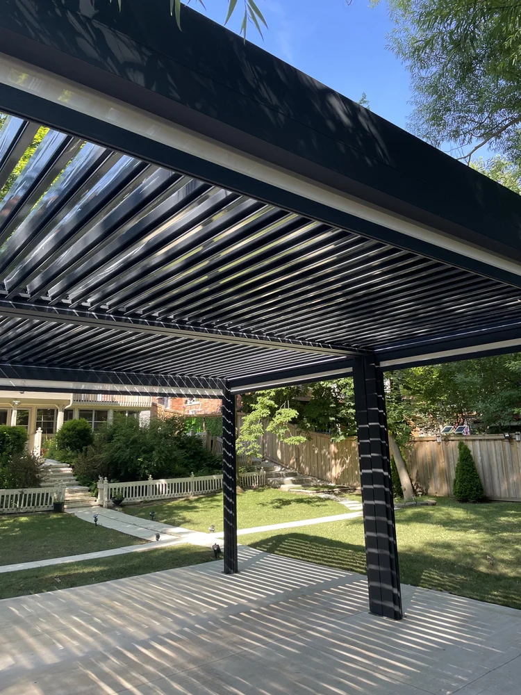 Modern Metal Pergolas Canada