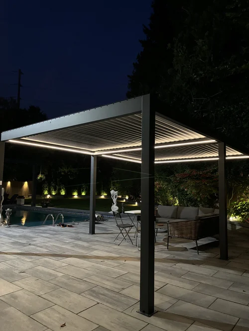Modern Metal Pergolas Canada