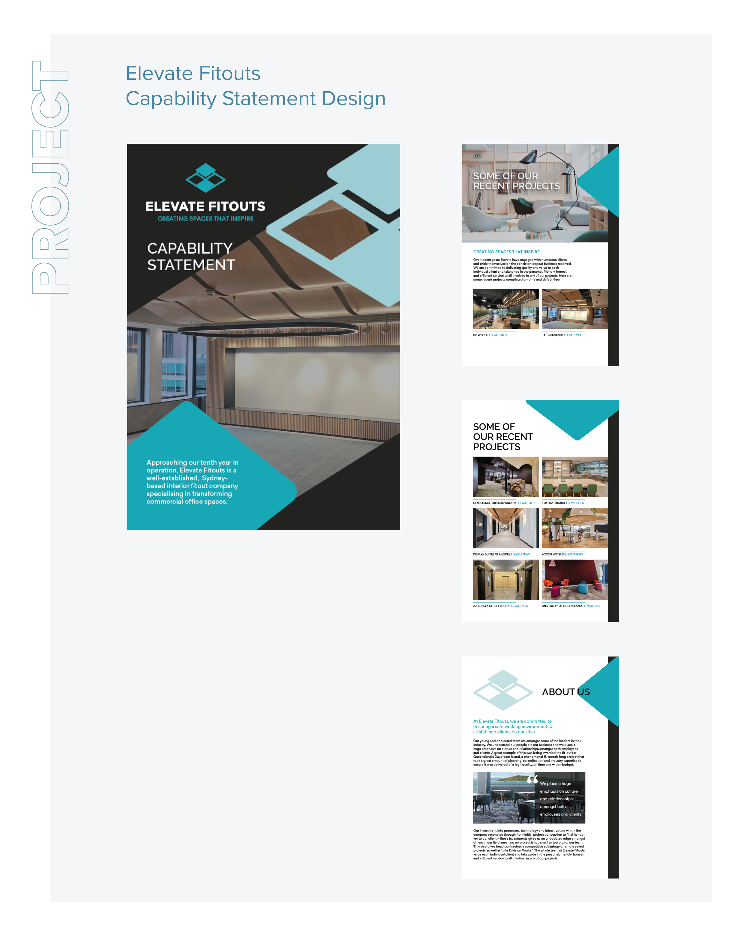 Elevate Fitouts Capability Statement Design — THIRD DRAWER DESIGN ...