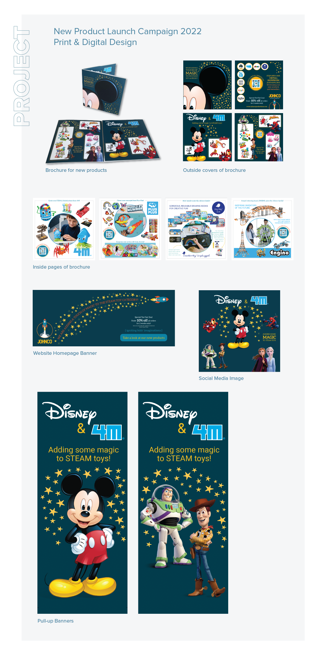 Disney Product Launch Campaign — THIRD DRAWER DESIGN - Nicole Langford