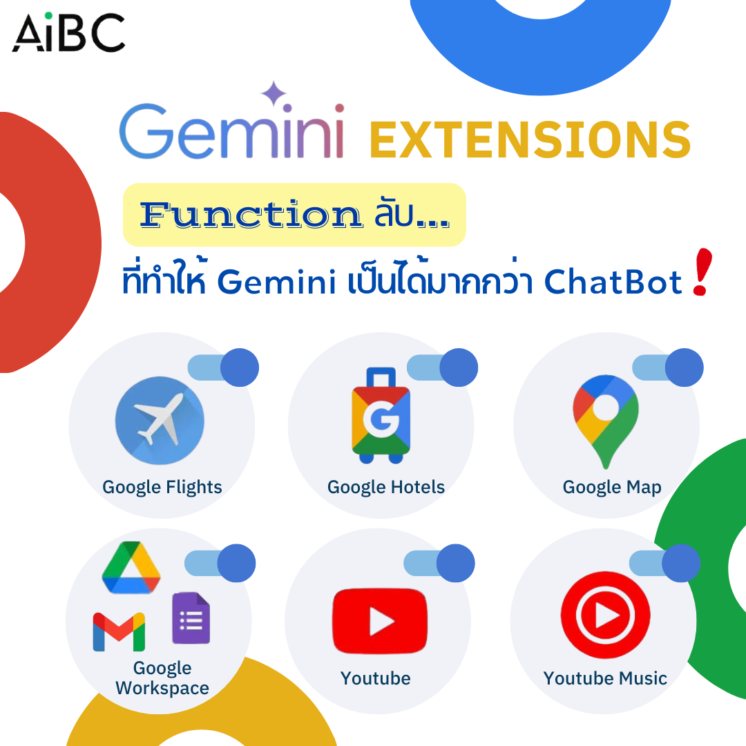 Gemini Extensions: ฟังก์ชั่นลับที่ให้ Gemini เป็นได้มากกว่า ChatBot ...