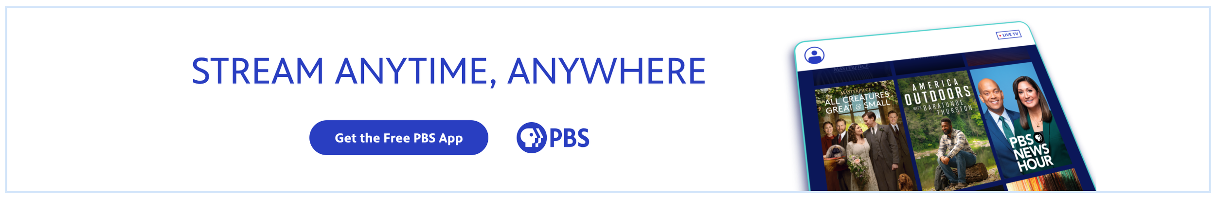 Ways To Watch — WHUT