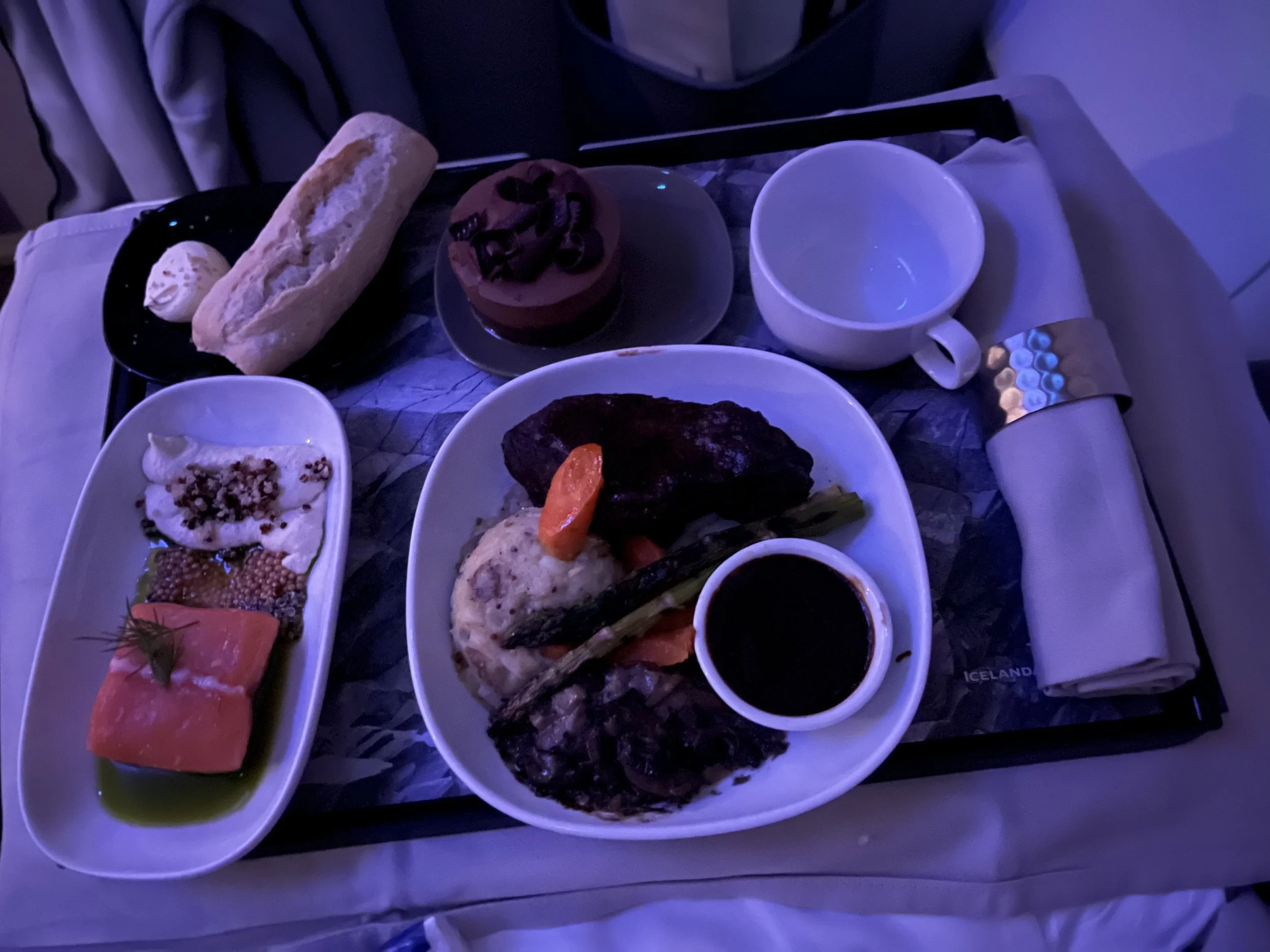 Icelandair Saga Premium Review: Comfort and Dining in Business Class ...
