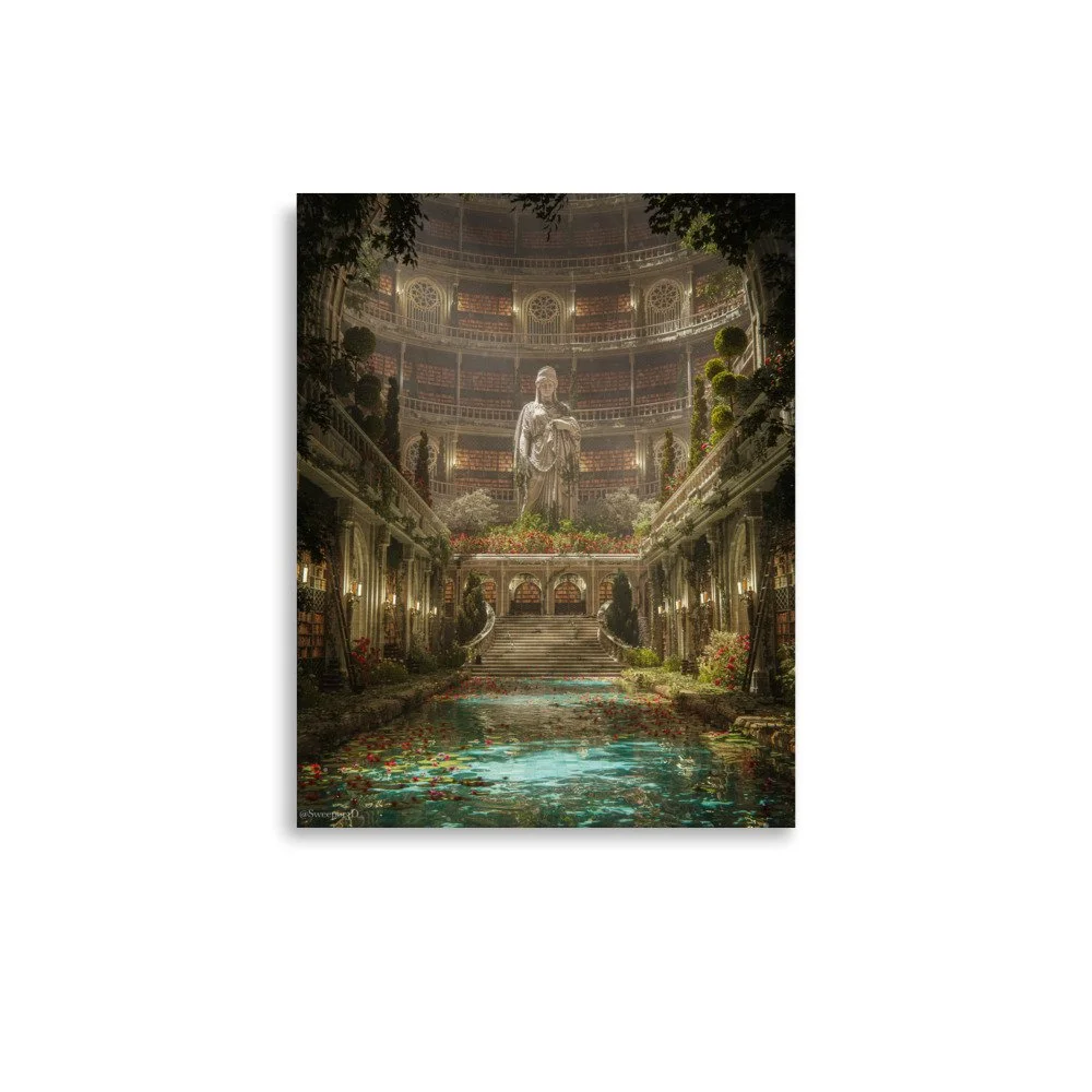 Hidden Tower - Art Print — Sweeper3D