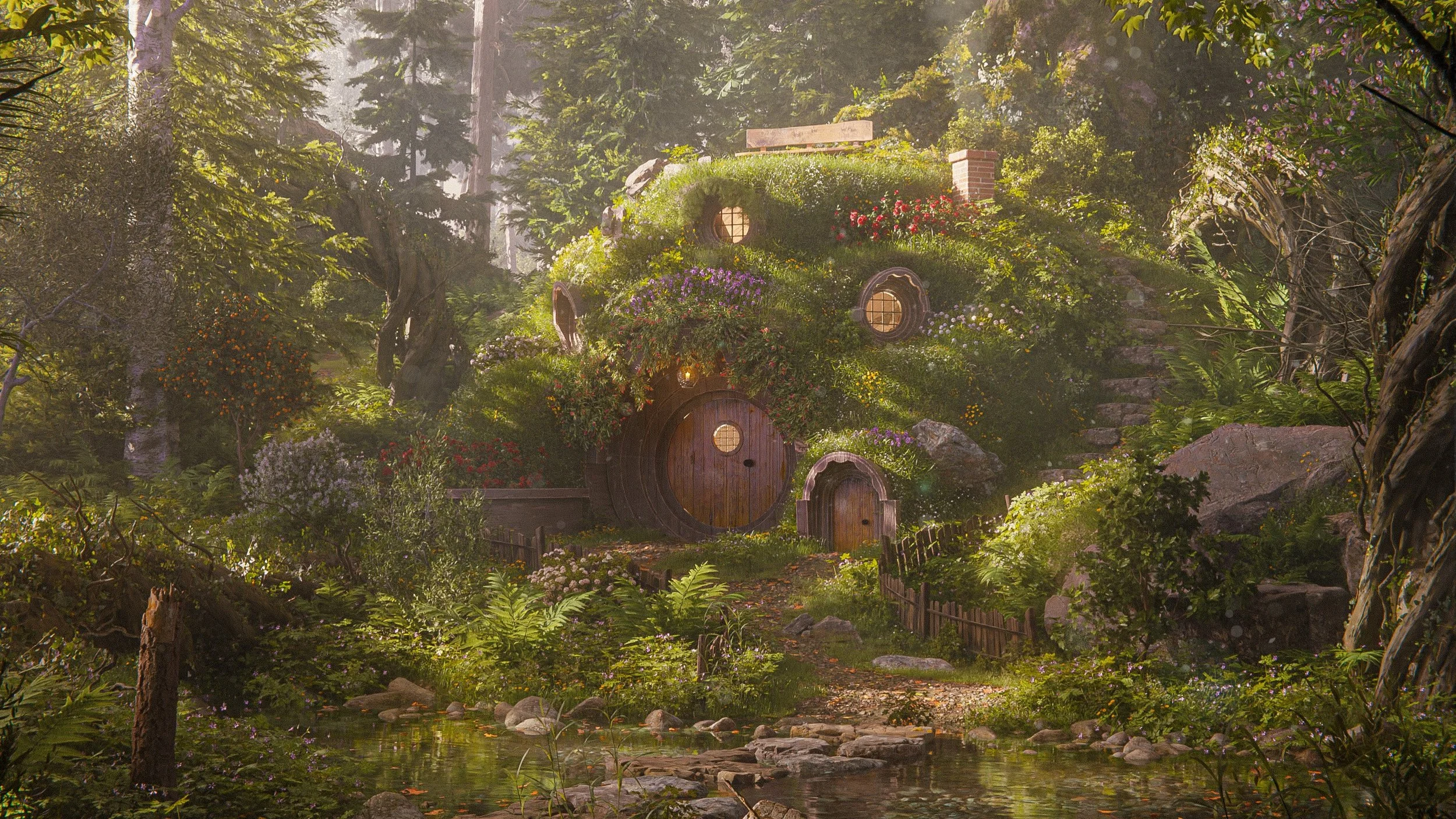 Hidden Tower - Wallpapers + 4k — Sweeper3D