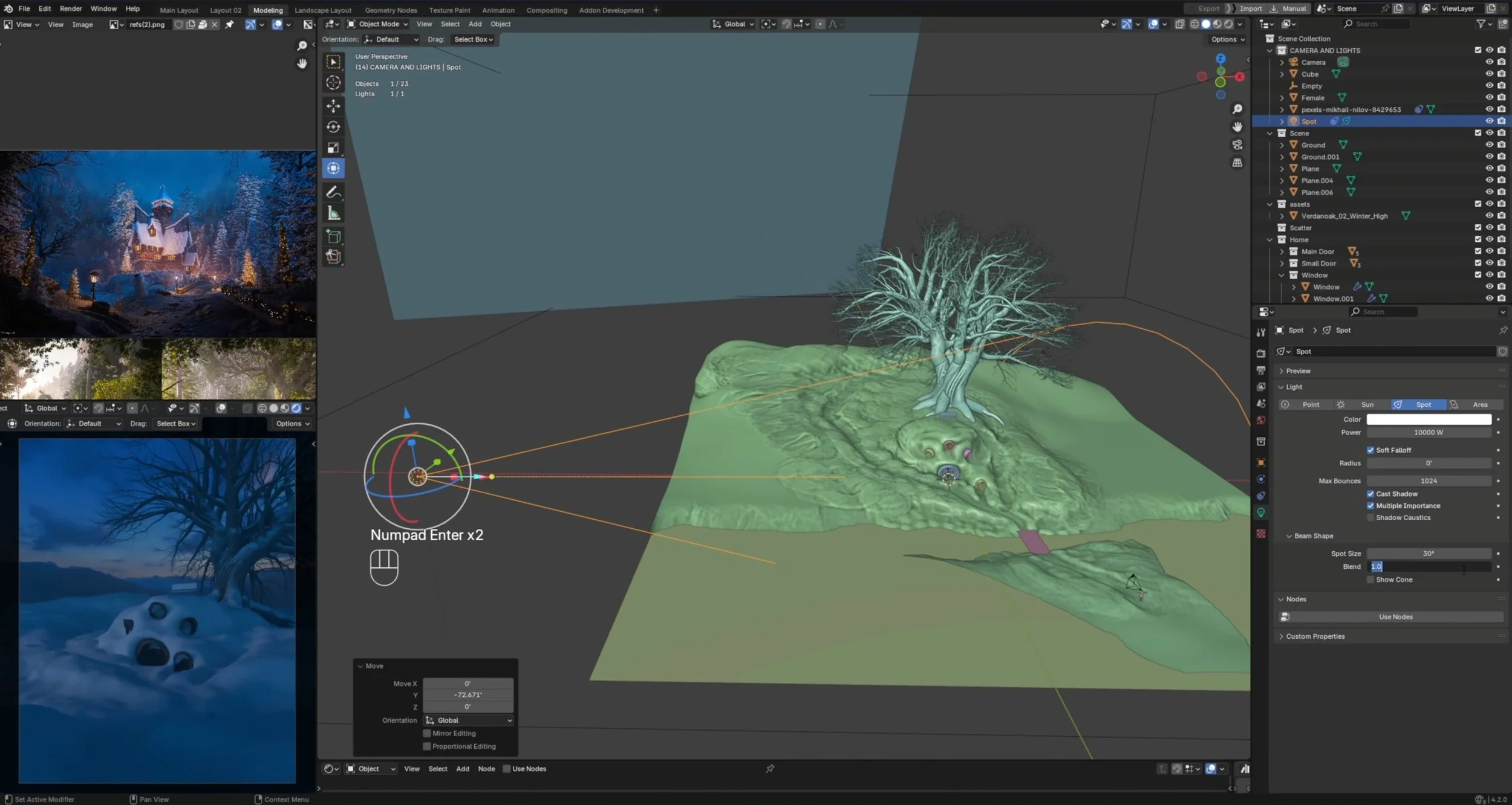 Wintershire Course — Sweeper3D