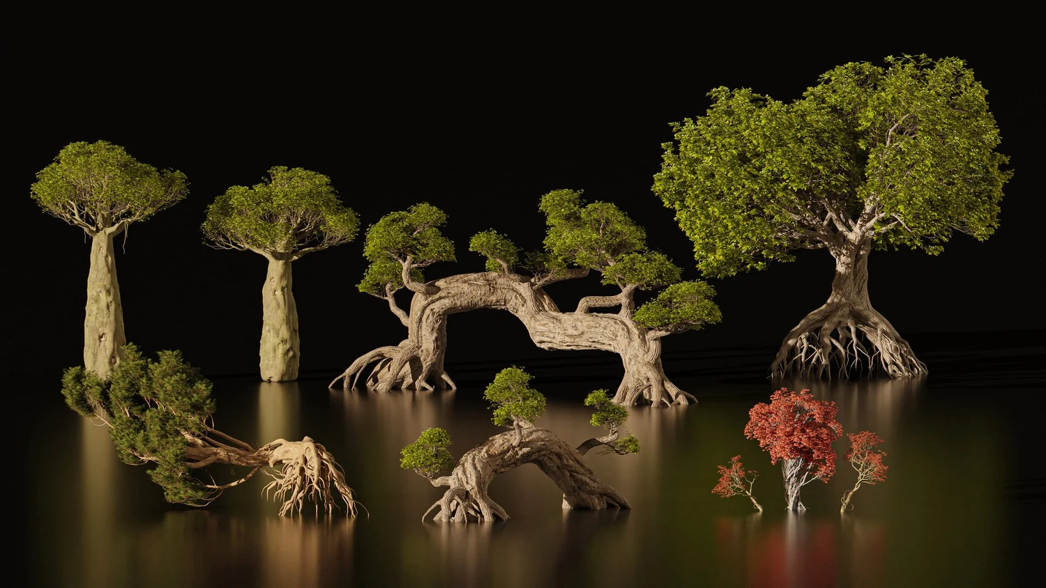 Fantasy Tree Kit — Sweeper3D