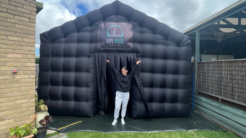 HYPE HOUSE EVENTS Melbourne's First Inflatable Nightclub