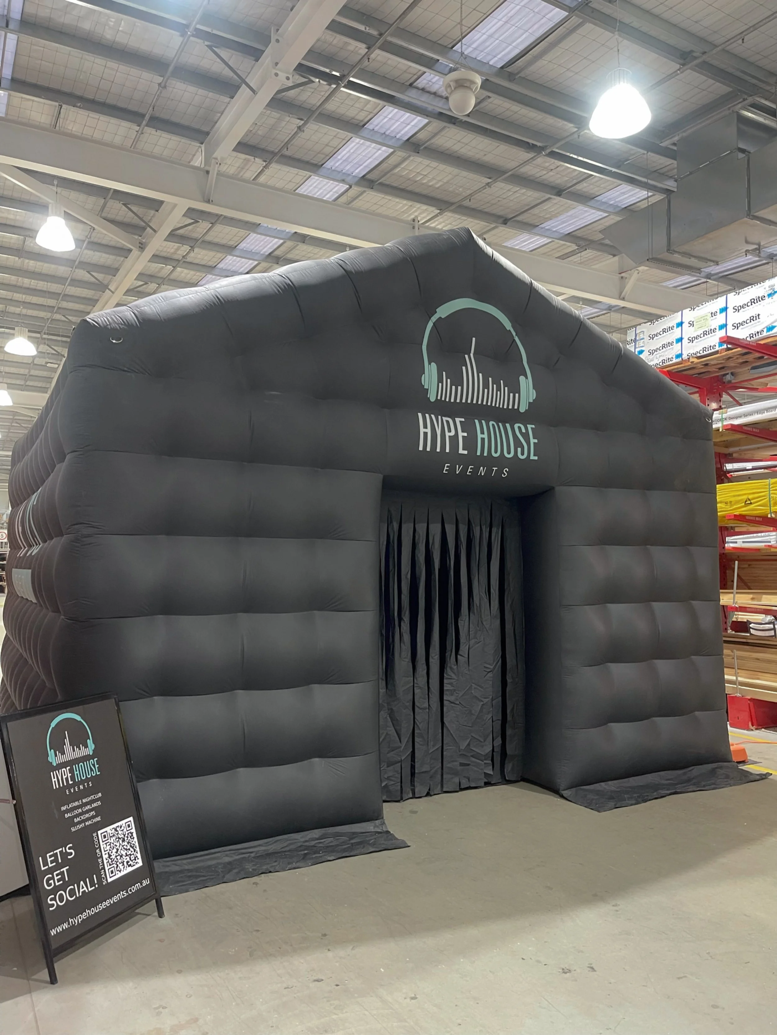 INFLATABLE NIGHTCLUB AND PARTY HIRE SERVICE — Hype House Events