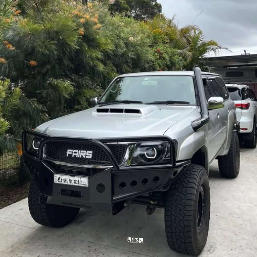 Nissan Patrol GU 4 Fibreglass Offroad Bonnet Scoop | Fairline ...