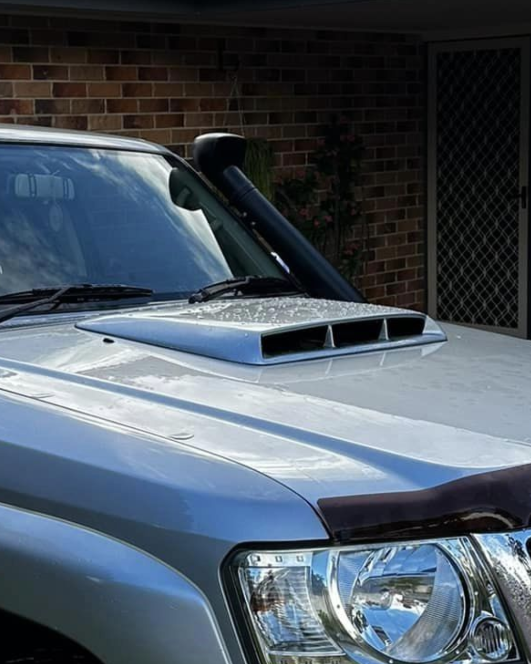 Nissan Patrol GU 4 Touring Bonnet Scoop — Fairline Fibreglass