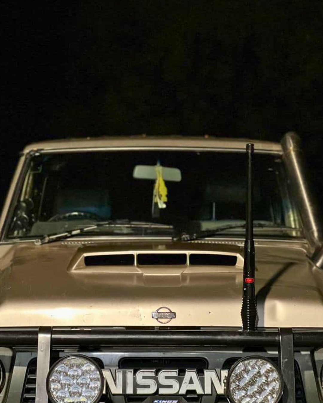 Nissan Patrol GQ Offroad 700 Bonnet Scoop — Fairline Fibreglass