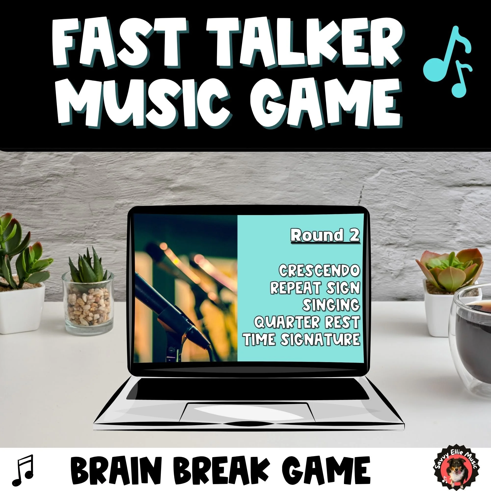 Fast Talker Music Game - Brain Break Game/Ice Breaker for Ensembles