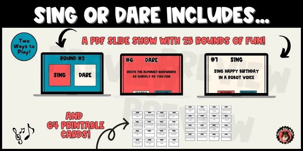 🎤Sing or Dare: The Perfect Singing Game for Choir Fun!🎵 — Savvy Ellie Music