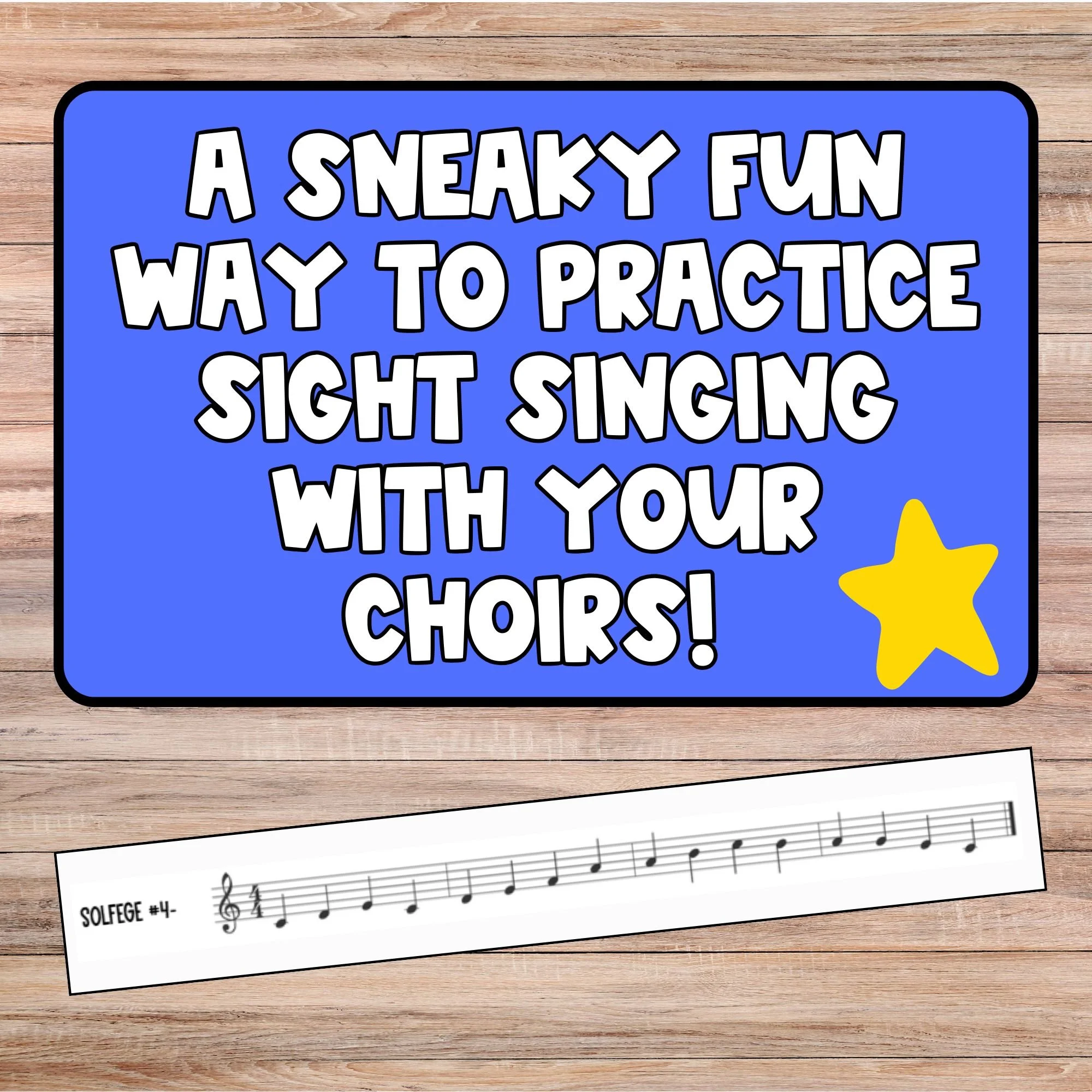Solfege Melody Race Game - Part 2! A Musical Activity for your Choirs ...