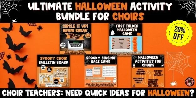 Fun and Engaging Halloween Activities for Middle and High School Choirs ...
