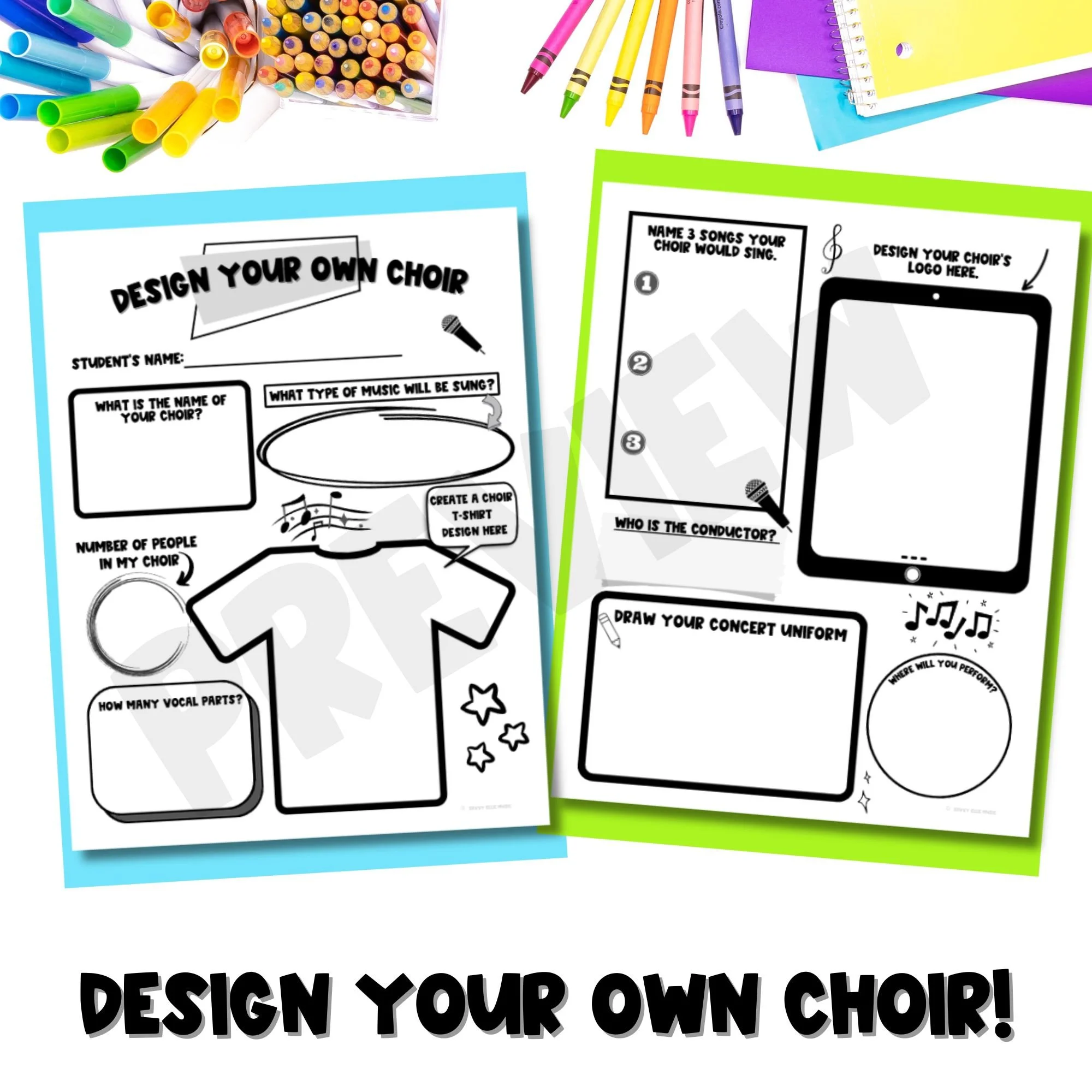 3 Days of Choir Sub Plan Lessons — Savvy Ellie Music