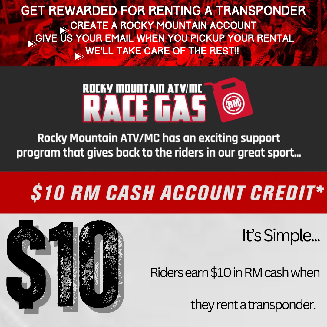 Racer Programs — NER TIMING