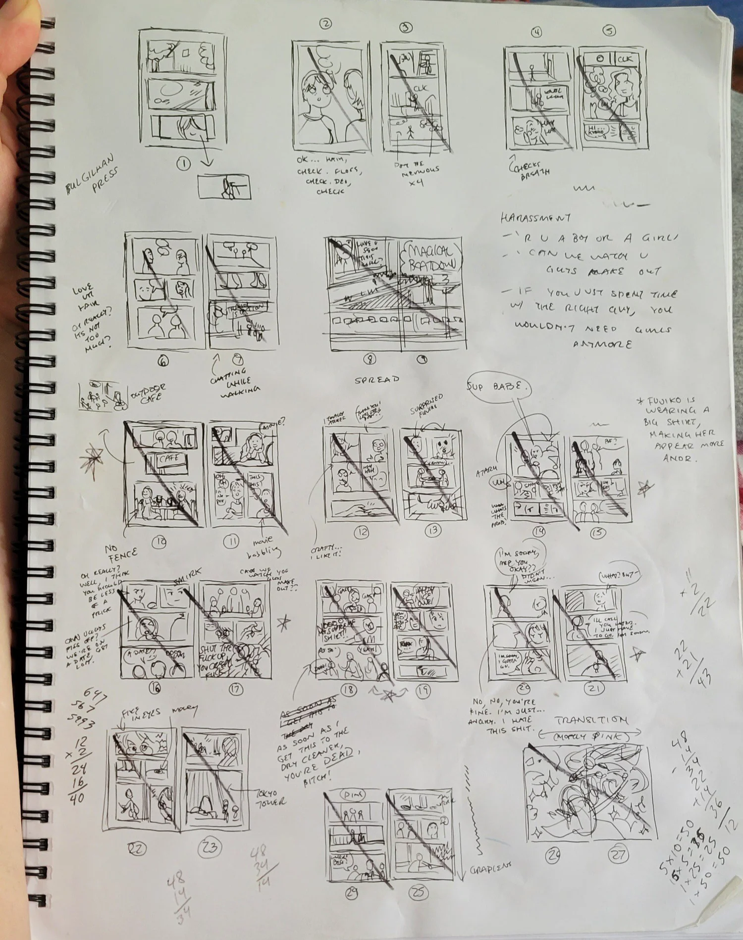 Zero Draft Examples — Drawing the Inside Out