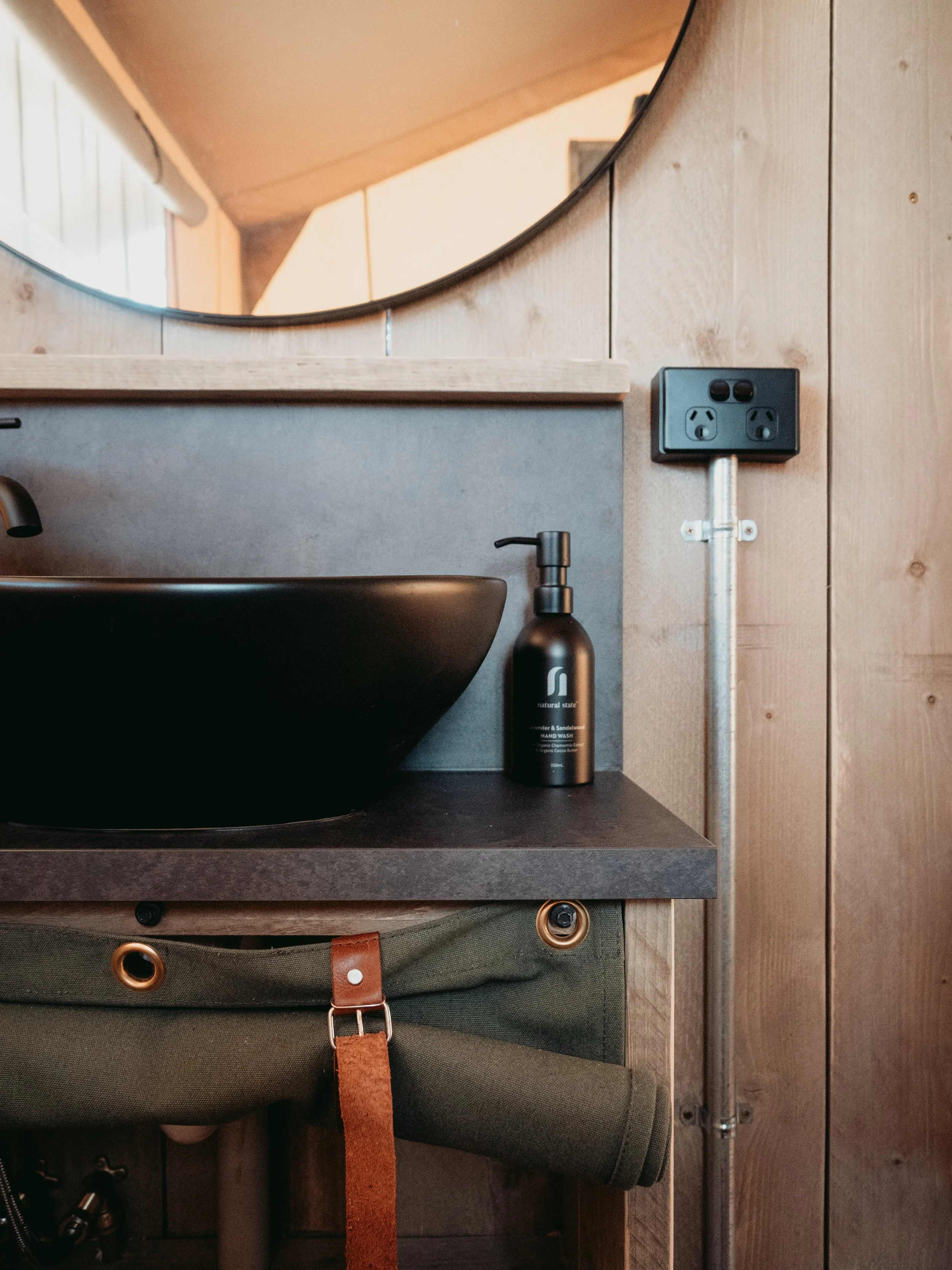 Our Tents — the Yellow Box Wood