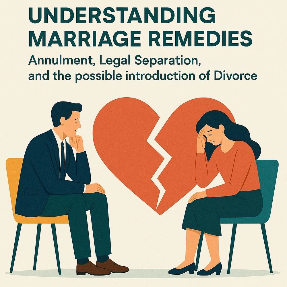 Annulment, Legal Separation, and the Possible Introduction of Divorce ...