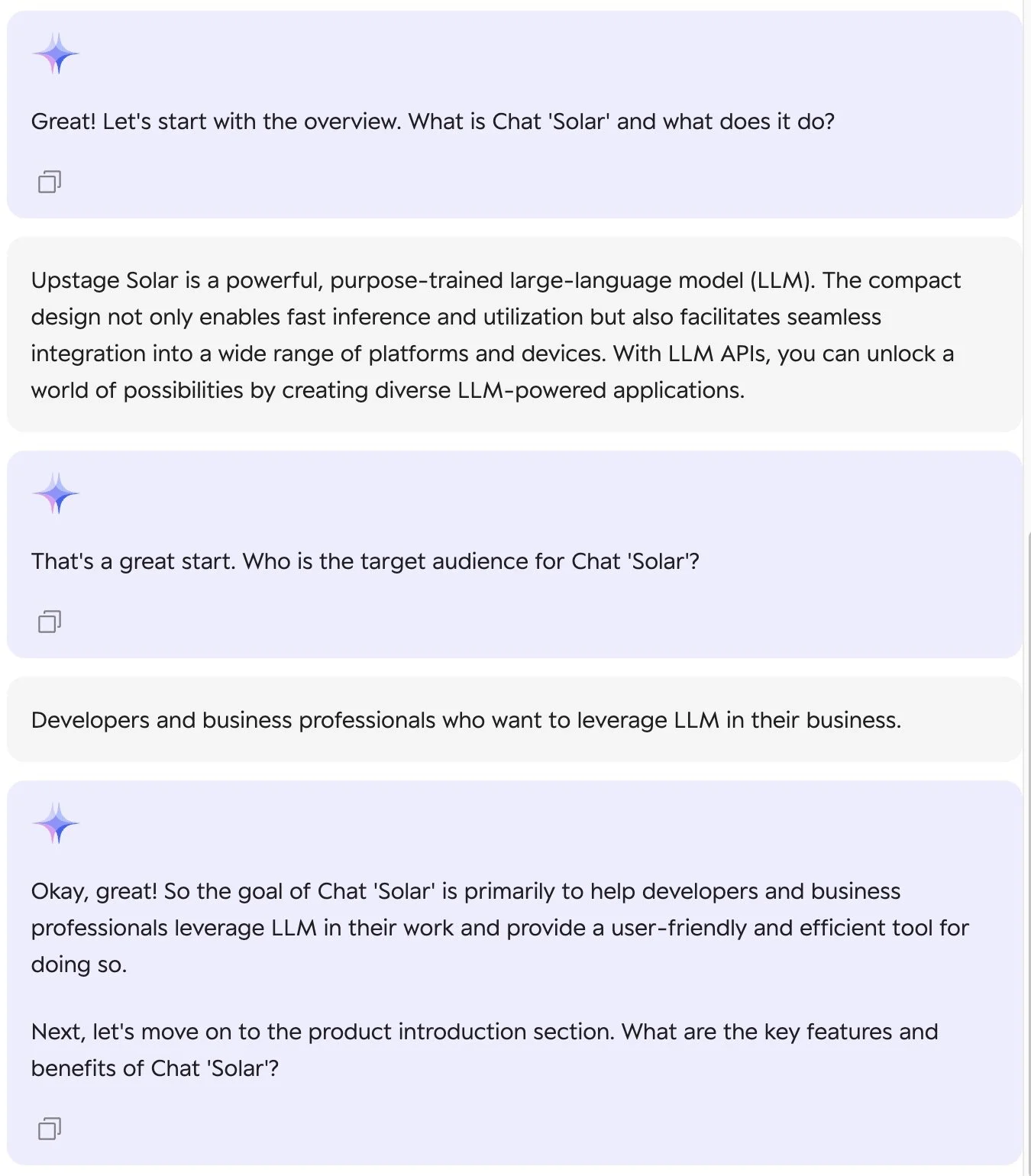 'Solar' LLM 사용법 vol. 1 - 언어모델로 기획서를 효율적으로 작성하는 팁 : 네이버 블로그