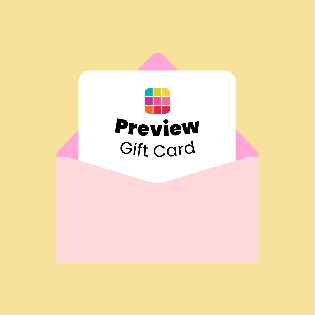 Preview App Gift Card — Resources