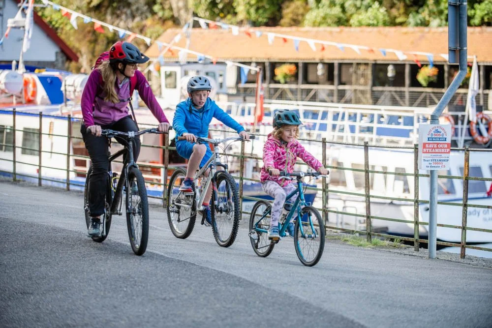 Guide to cycling at Loch Katrine — Loch Katrine Cruises