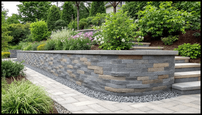 Solutions for Block Retaining Walls to Elevate Space