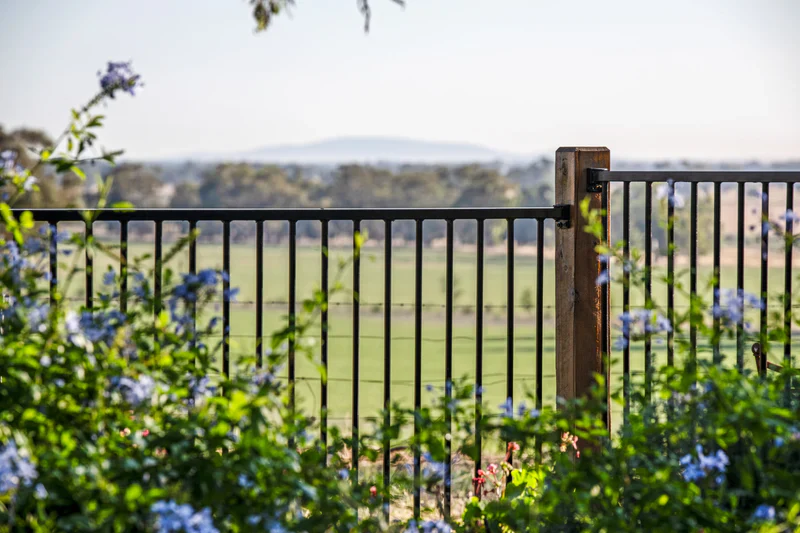 Tubular steel fencing in Albury-Wodonga — Slide Living