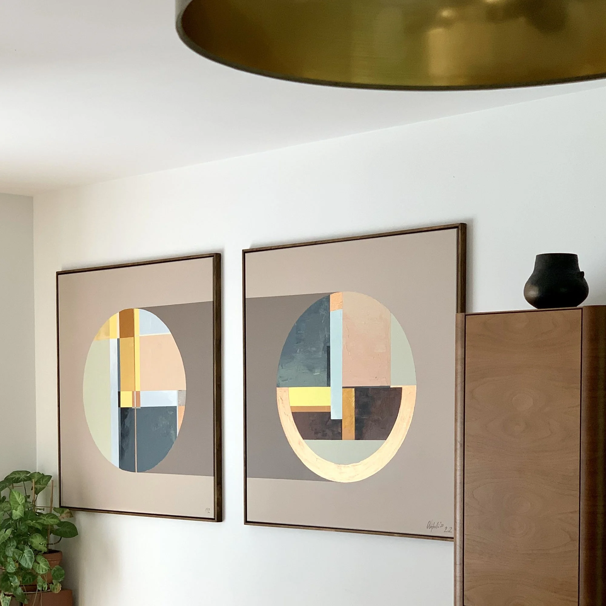 Obraz Coffee Break - dyptyk — Piotr Wojtecki