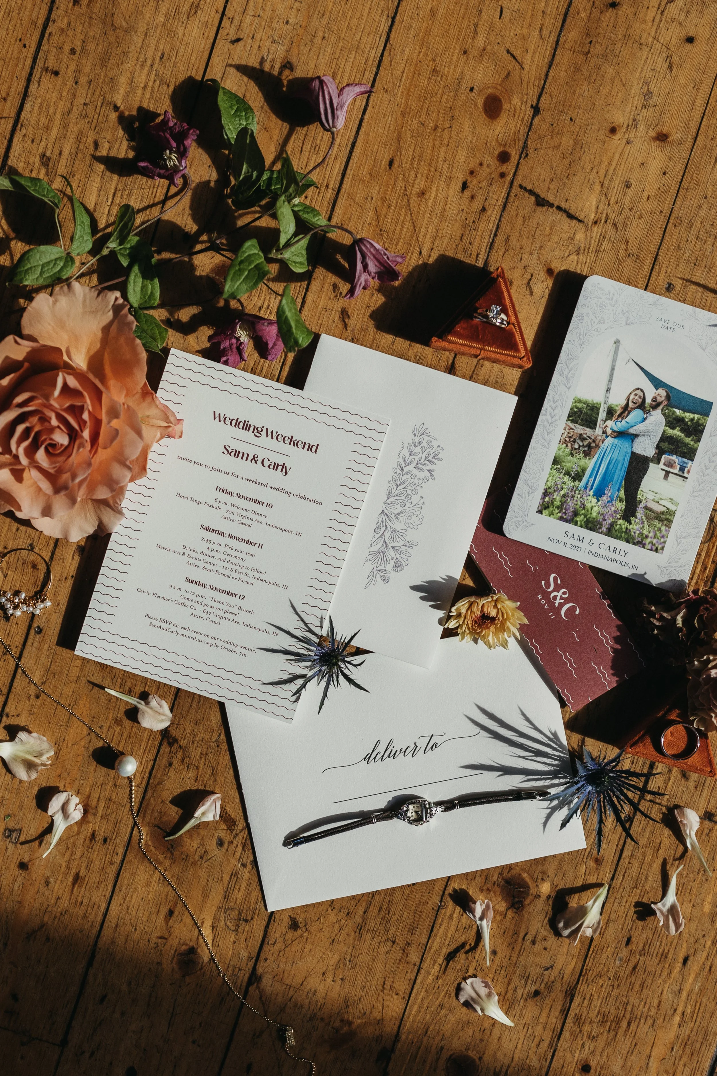 Unique, Fall Wedding at Mavris in Indianapolis, IN — TD Co.