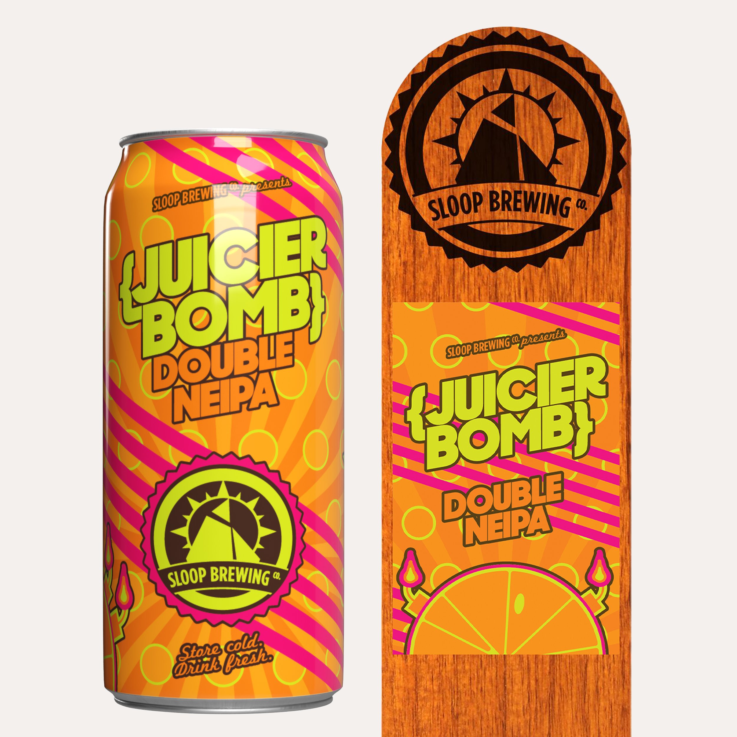 JUICIER BOMB — SLOOP BREWING CO.