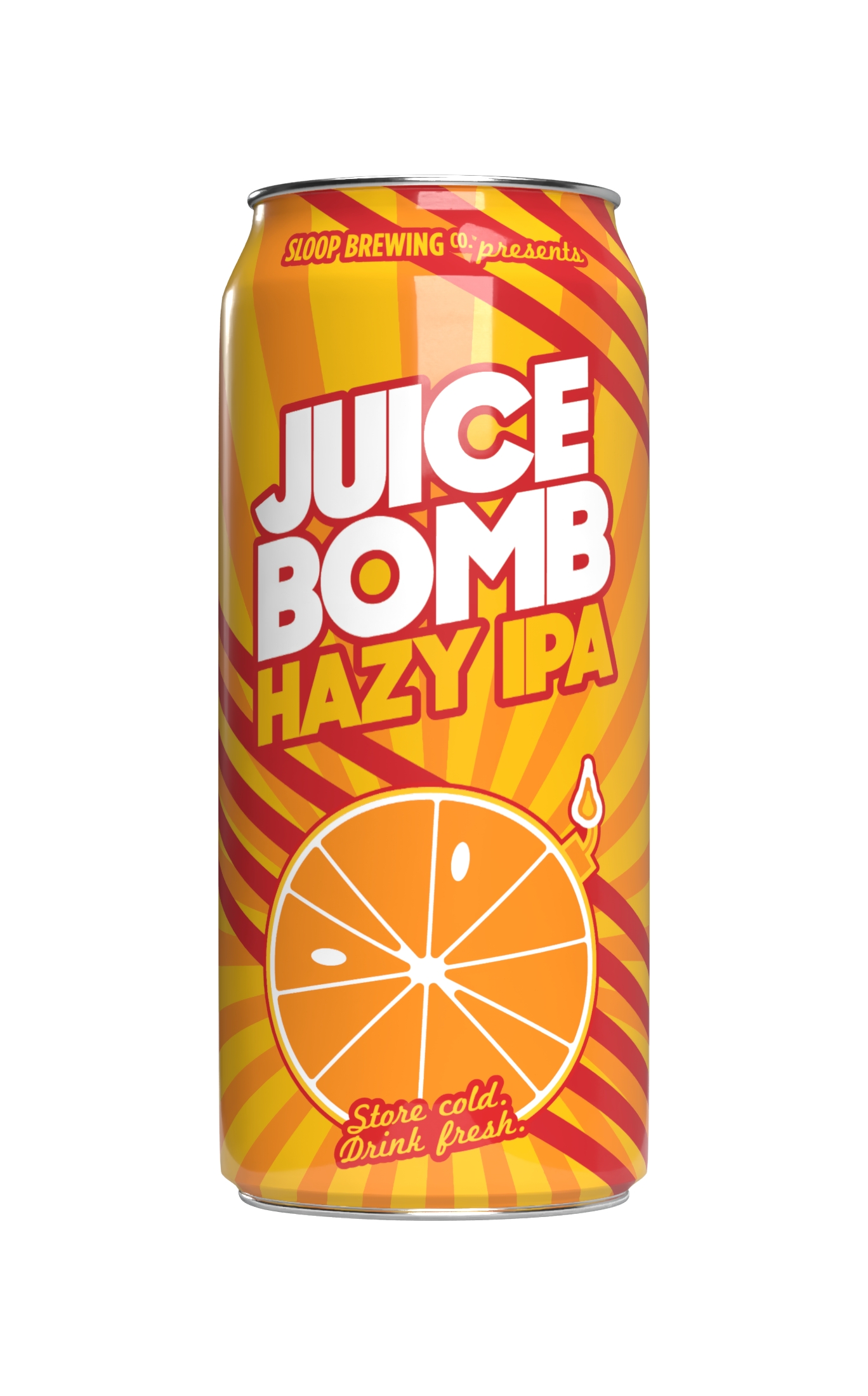 JUICE BOMB // NEW YORK'S HAZY IPA — SLOOP BREWING CO.