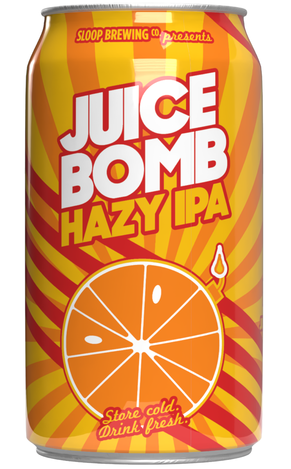 JUICE BOMB // NEW YORK'S HAZY IPA — SLOOP BREWING CO.