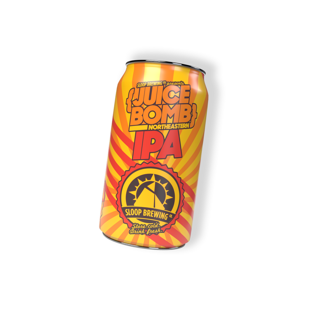 JUICE BOMB // NEW YORK'S HAZY IPA — SLOOP BREWING CO.