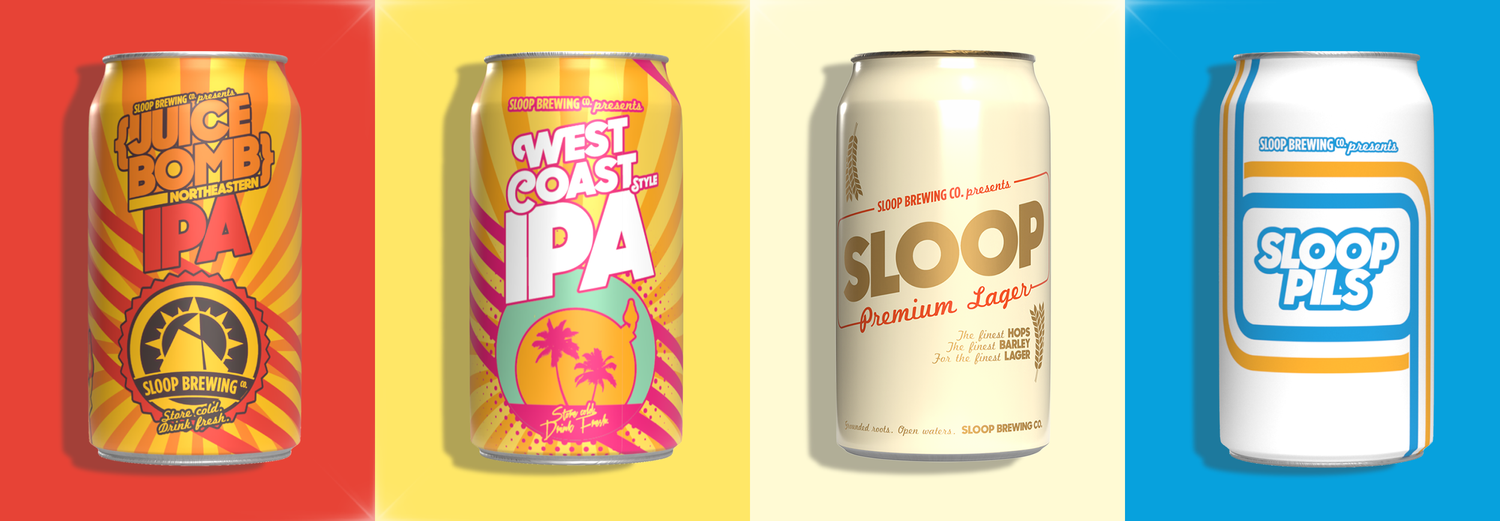 CANS TO GO — SLOOP BREWING CO.