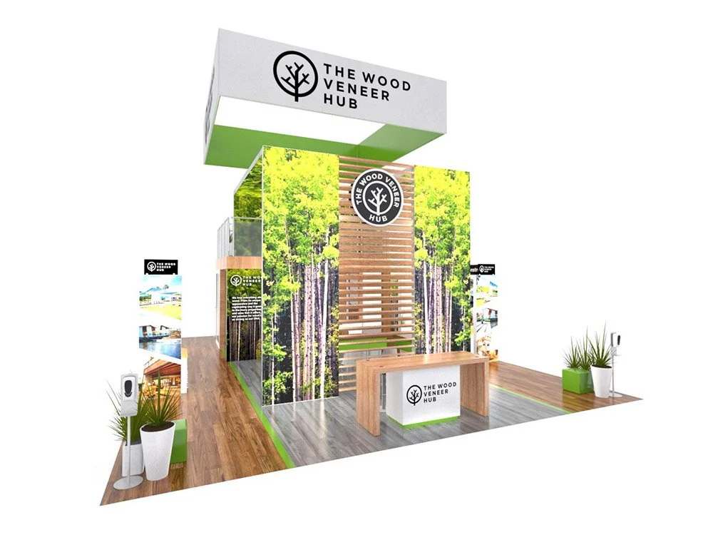 Double Decker Trade Show Booth | Double Deck Exhibit Stand Rentals