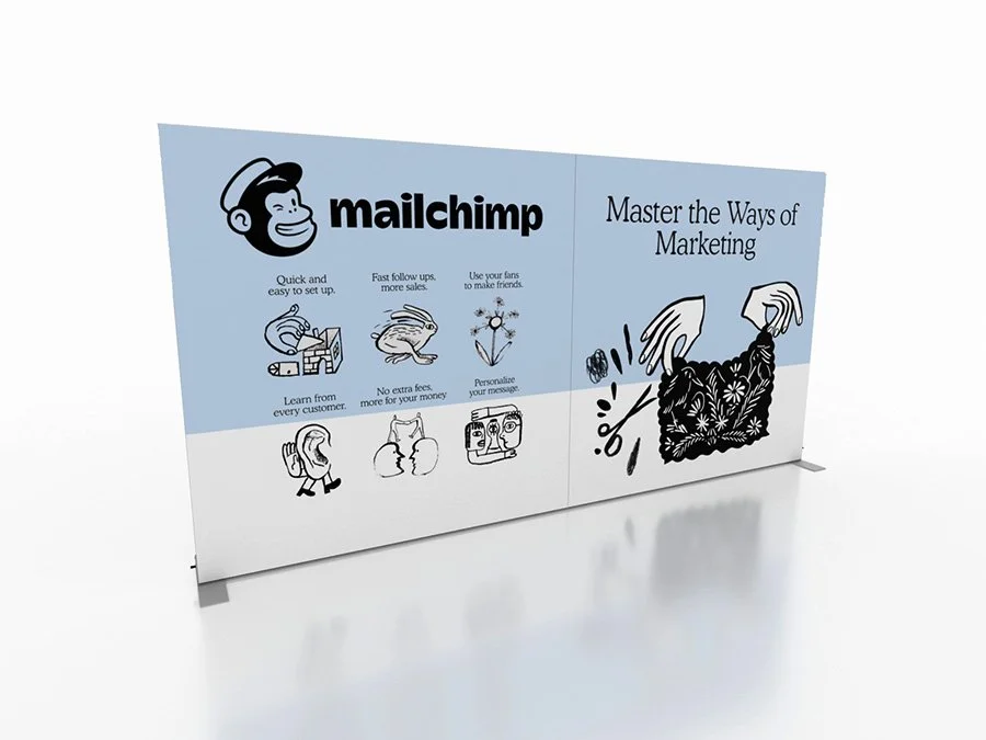 Low Cost Portable Trade Show, Pop up Displays San Francisco, Las Vegas